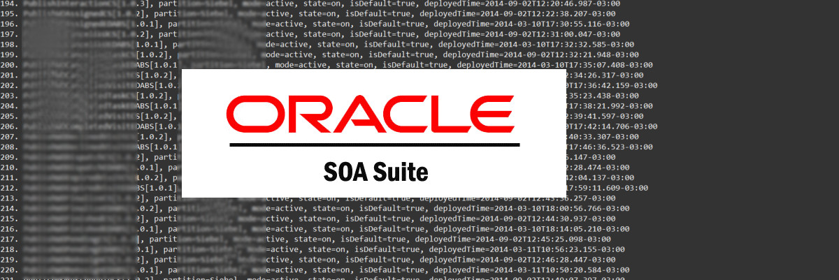 List SOA Deployed Composites with WLST | MigueLeonardOrtiz